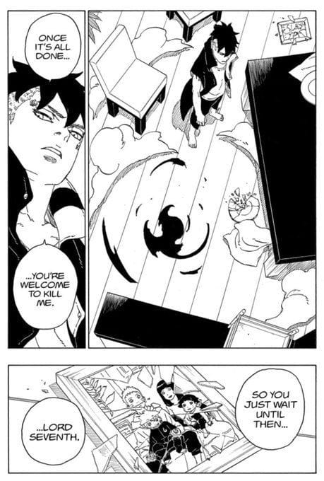 Boruto chapter 77 marks Naruto’s departure from the series as the next ...