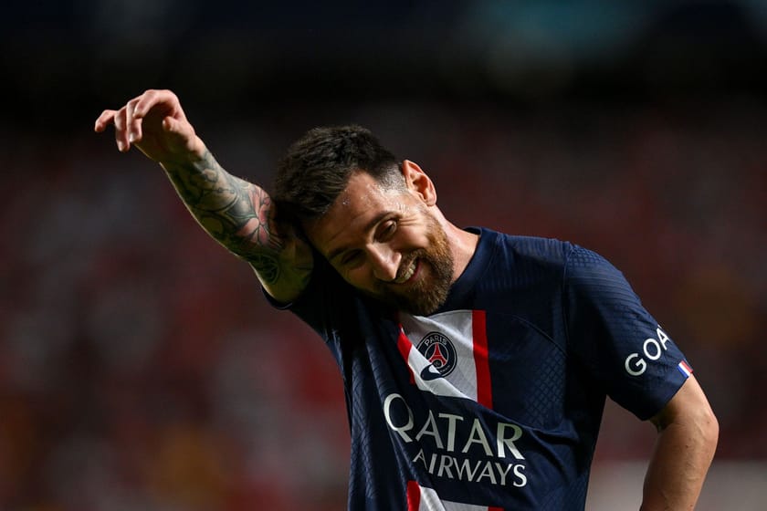 Is Lionel Messi playing for PSG against Pays de Cassel in the French Cup?