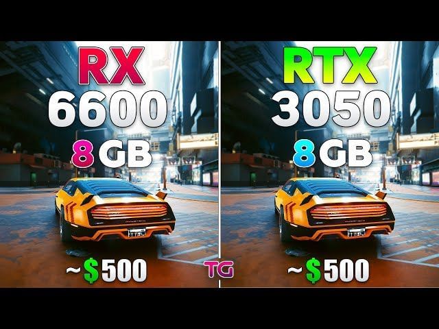 Nvidia GeForce RTX 3050 vs RX 6600: GPU comparison in 2023