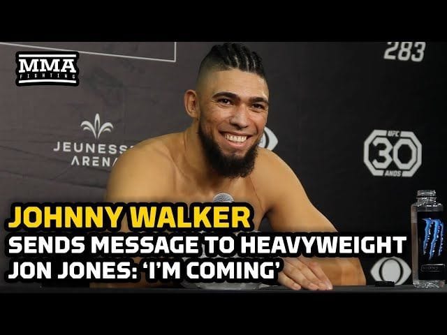 Johnny Walker reveals big goals for his career after win at UFC 283