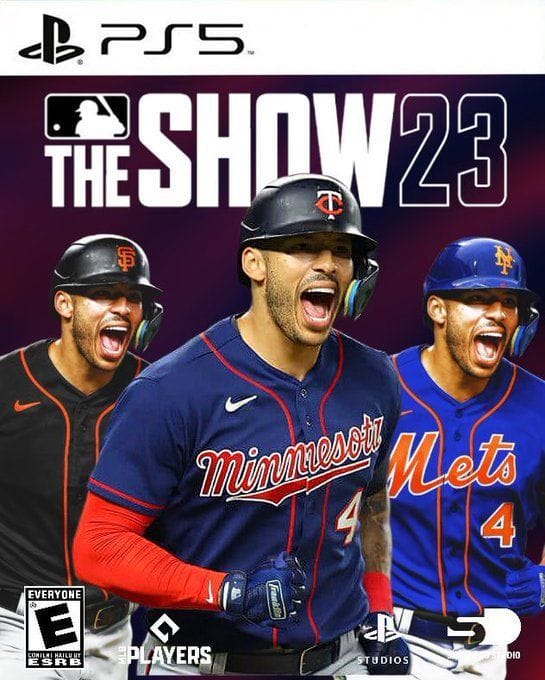 MLB fans react to hysterical mockup MLB The Show 23 cover featuring all ...