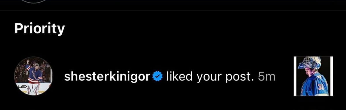 "236 hours later, this Shesterkin masterpiece was created": NHL world ...