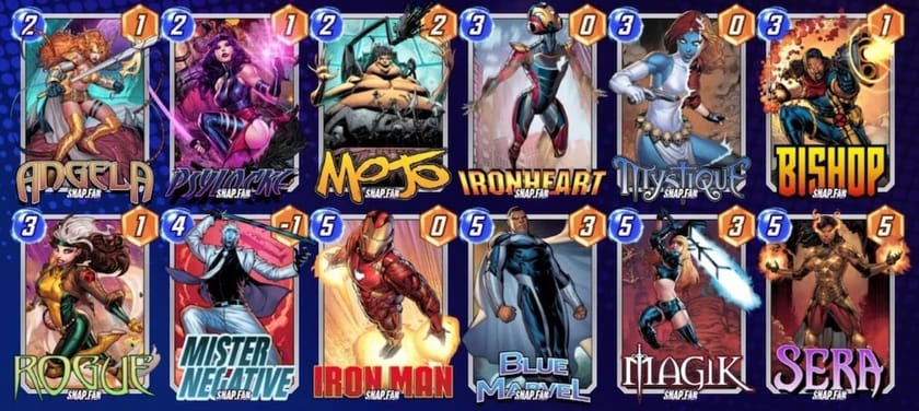 5 Best Mystique decks in Marvel Snap