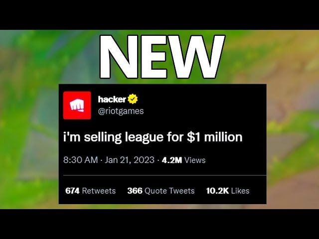 With League of Legends’ source code being held for ransom, Riot Games ...