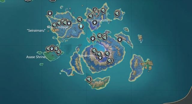 Genshin Impact Crystal Core farming locations and route