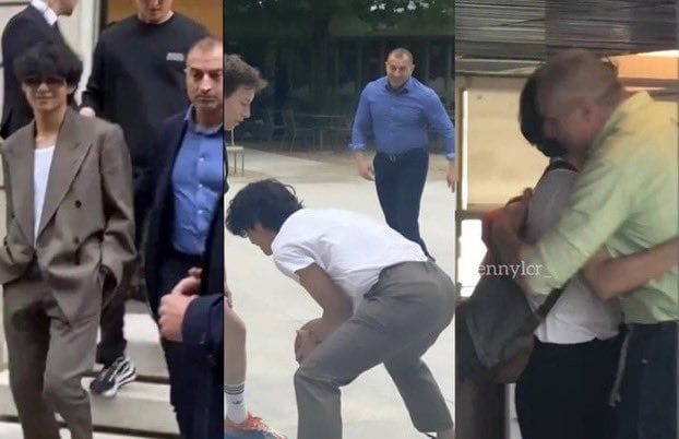 "He's the sweetest": BTS V's French bodyguard reveals the idol's off ...