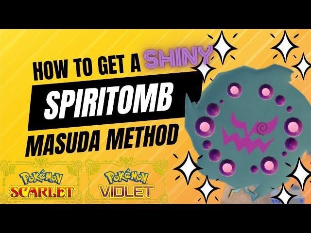 Pokemon Scarlet and Violet: Best Spiritomb PvP build