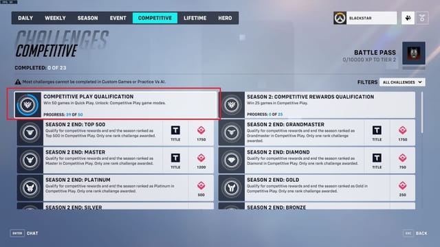 How to unlock Competitive game mode in Overwatch 2 (2023)