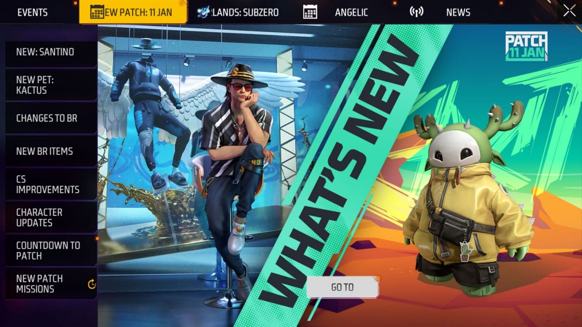 Free Fire MAX Patch Countdown event starts on Indian server