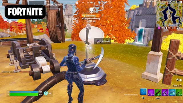 How to calibrate signal tech in Fortnite Chapter 4