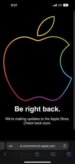 Is Apple Store down (January 17) ahead of rumored launch of new MacBook ...