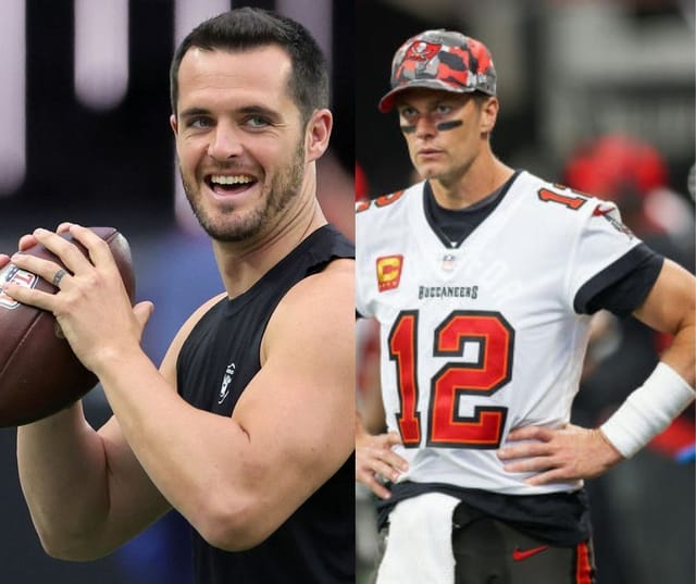 Going from Derek Carr to Tom Brady is a backward move for the Raiders ...