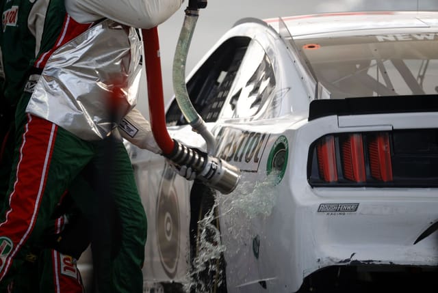 How much is a gallon of NASCAR fuel?