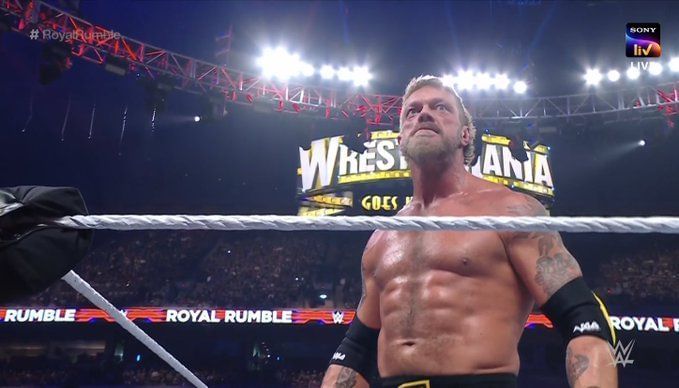 Edge returns after 3 months at the Royal Rumble; gets eliminated in ...