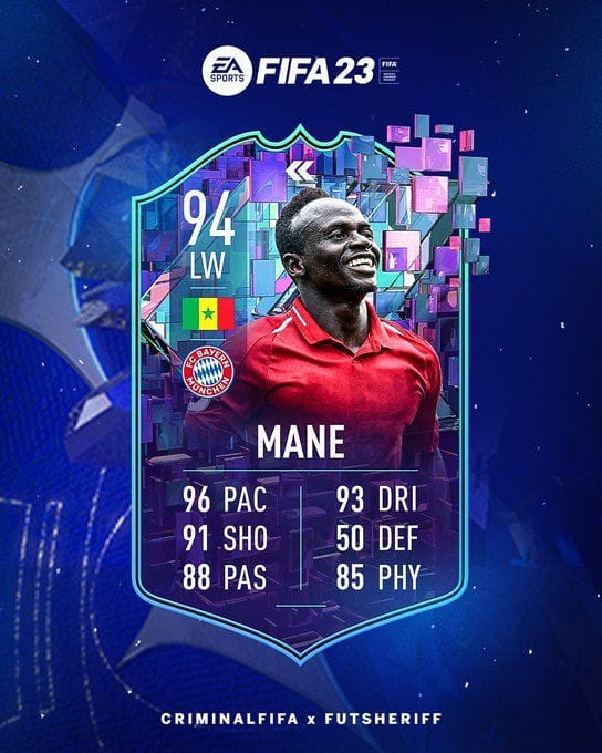 FIFA 23 leaks hint at Sadio Mane TOTY Flashback SBC coming to Ultimate Team