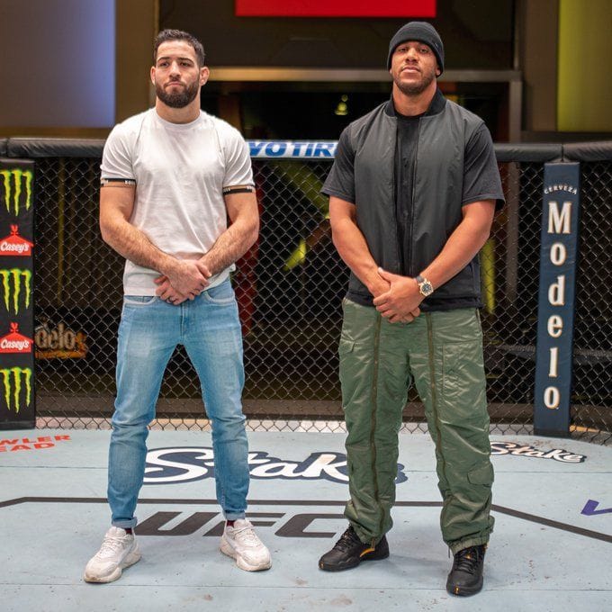 UFC: Massive heavyweight contender to corner during UFC Vegas 67 main event