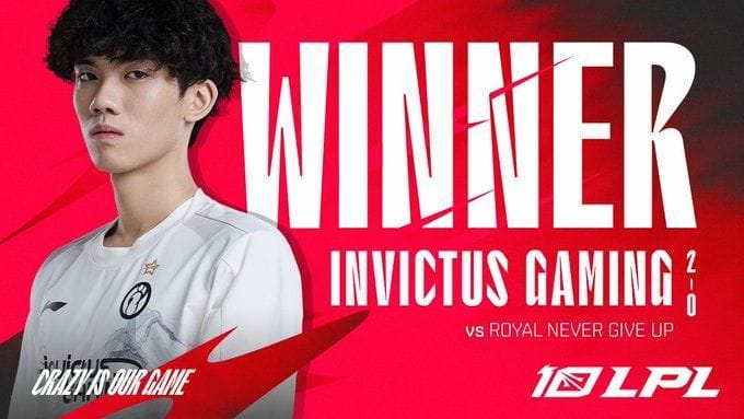 Invictus Gaming vs Edward Gaming League of Legends LPL 2023 Spring ...