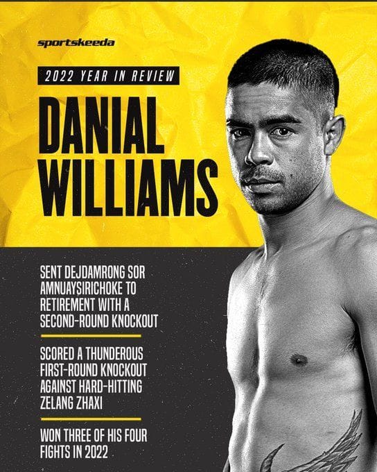 Danial Williams names three fighters who impressed him the most in 2022