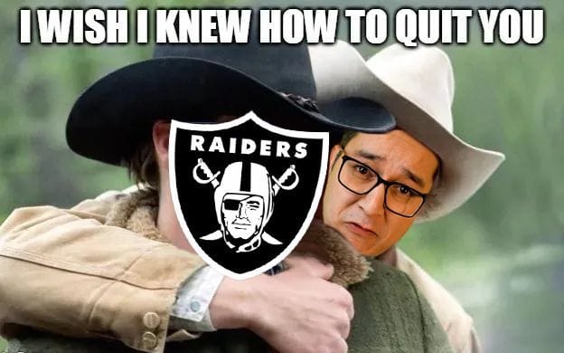 “You were scapegoated this year by that evil man” – Raiders fans blast ...