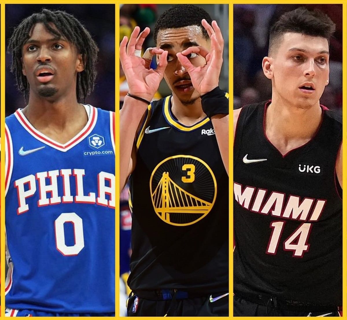 NBA: Battle of the young guards: Jordan Poole, Tyrese Maxey and Tyler Herro