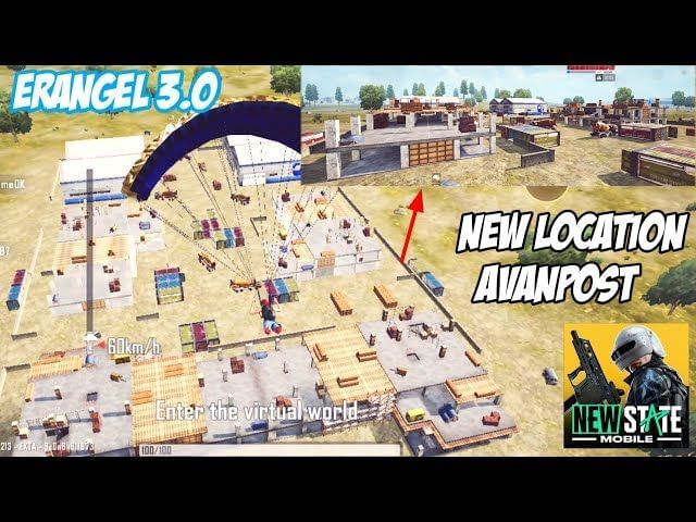 6 best New State Mobile landing locations in Erangel 2051