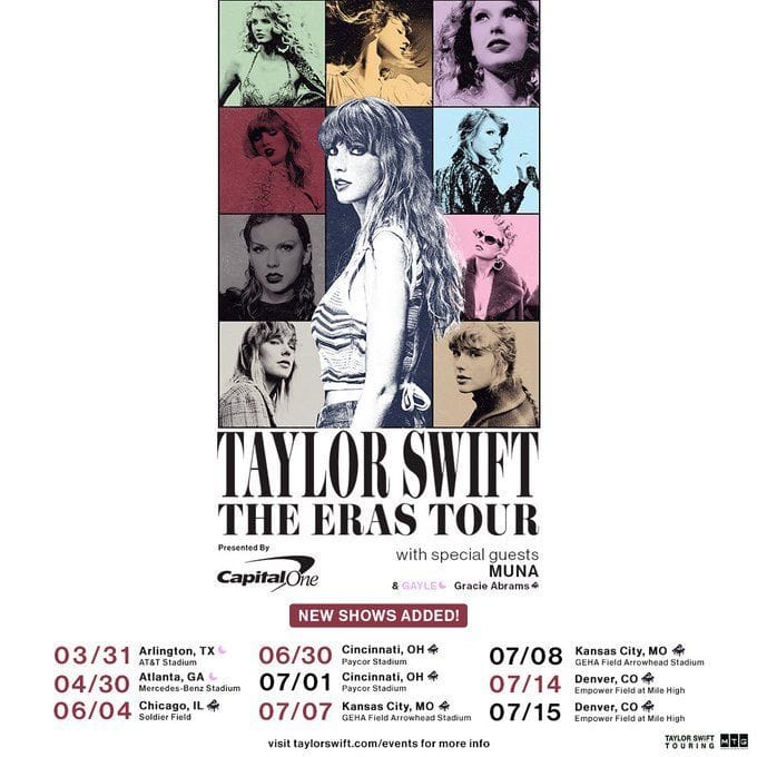 Taylor swift: Muna Tour 2023: Tickets, where to buy, dates, and more