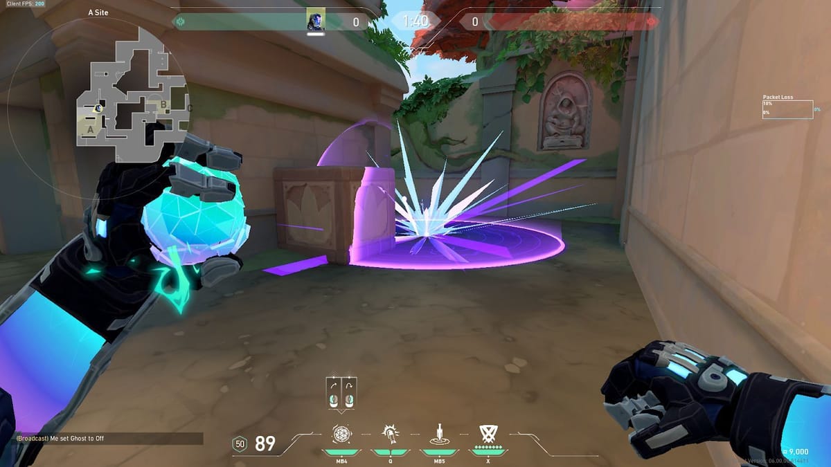 Best Kay/O lineups for Lotus in Valorant