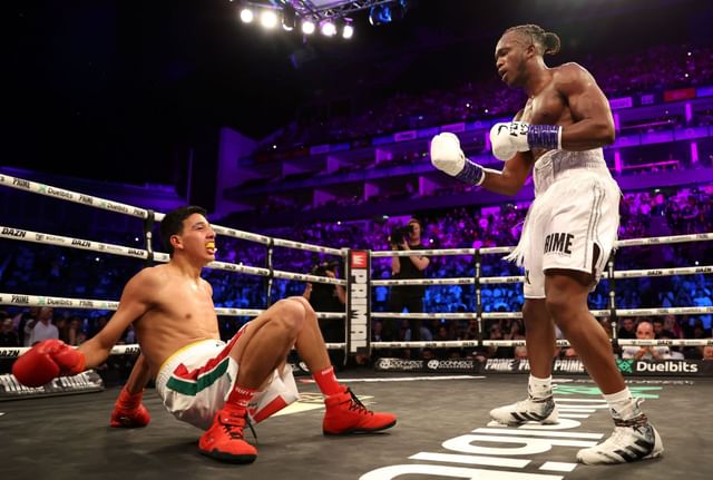 WATCH: Former KSI opponent makes return during Misfits Boxing 4 event