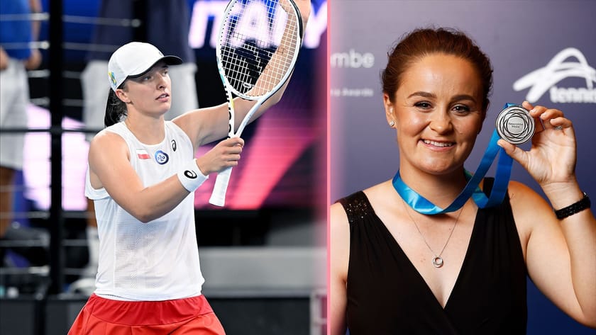 United Cup 2023: Iga Swiatek catches up with former World No. 1 Ashleigh Barty