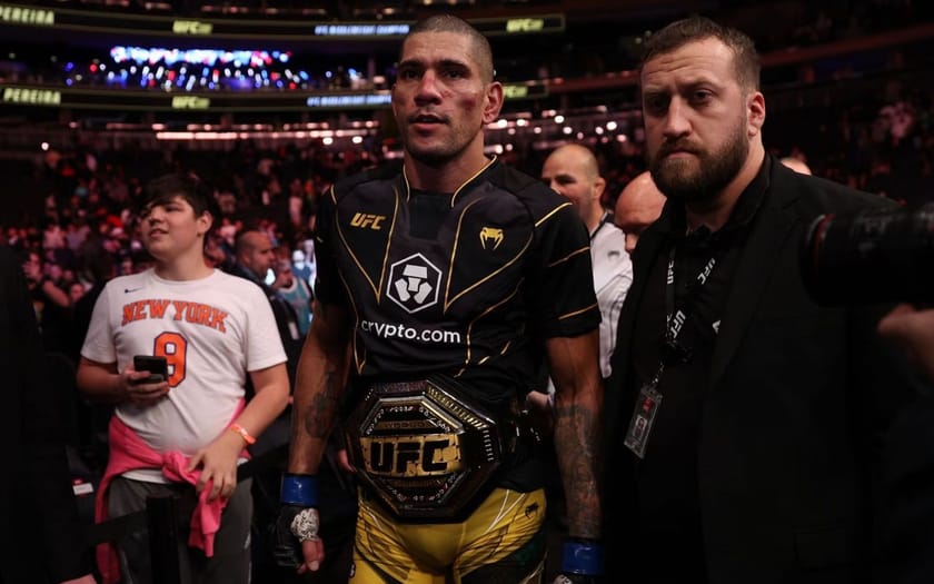 PHOTOS: Alex Pereira brings middleweight title back to his Pataxó tribe ...