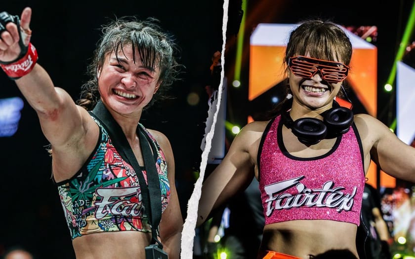 Stamp Fairtex: Stamp Fairtex has been learning to speak English