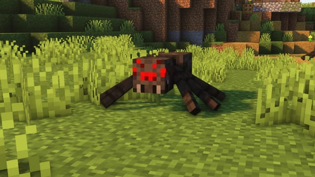 Every arthropod mob in Minecraft