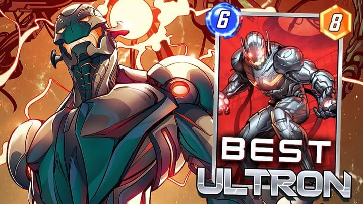 All Ultron card variants in Marvel Snap