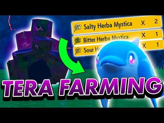 How to easily obtain the Salty Herba Mystica in Pokemon Scarlet and Violet