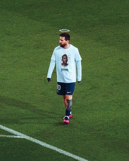 PSG superstar Lionel Messi's incredible touch and control in warm-up ...