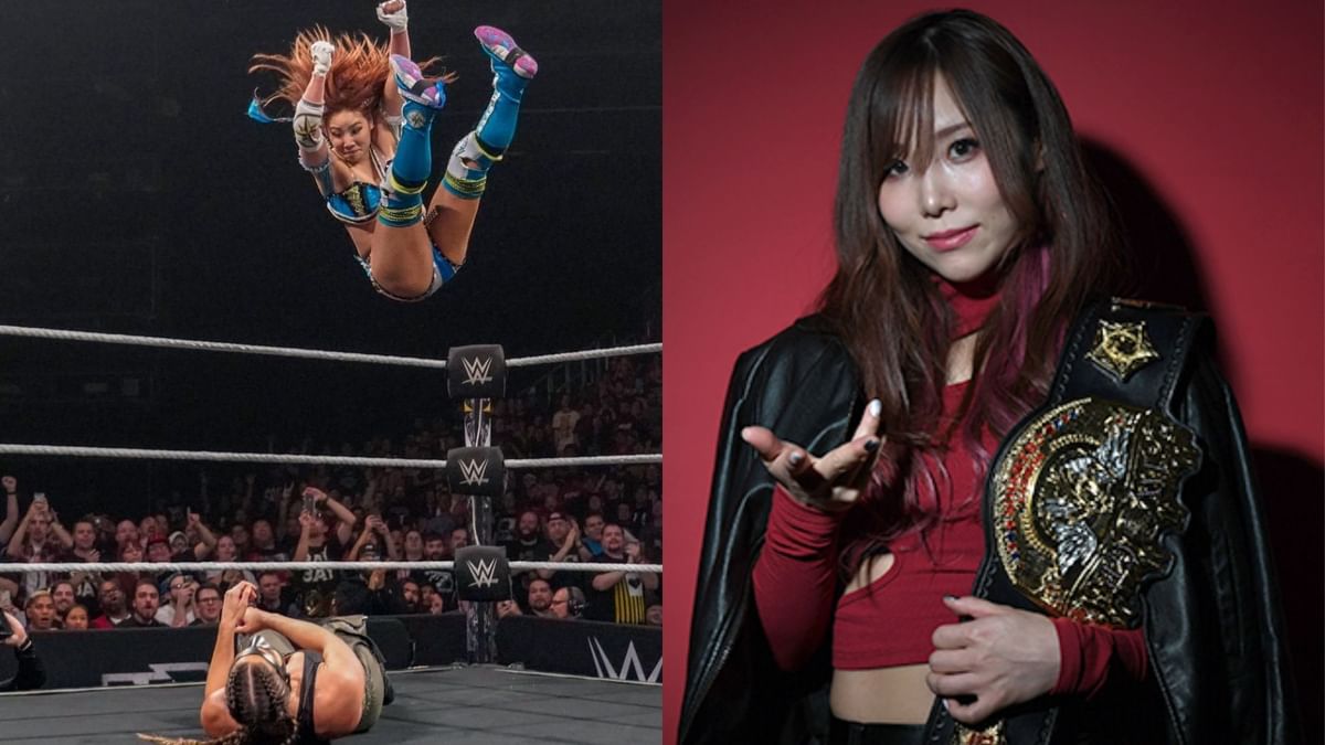 KAIRI (Kairi Sane) claims not many WWE stars have kicked out of her ...