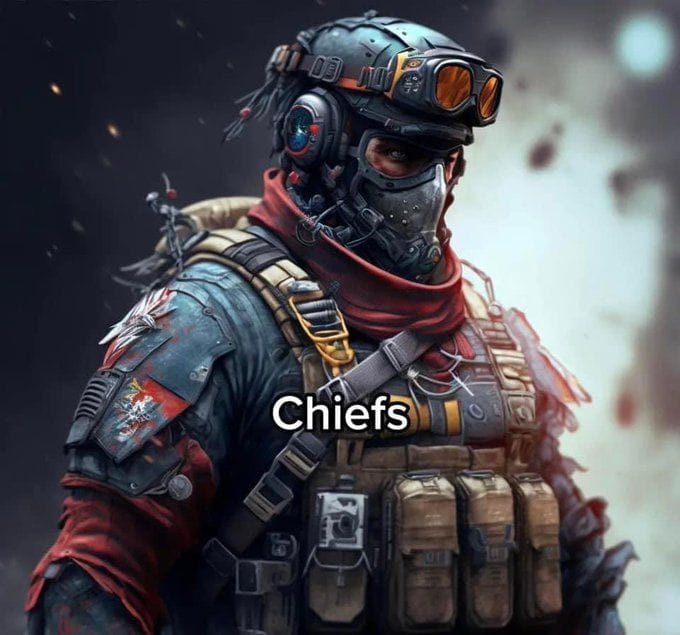 Concept art showcasing NFL Call of Duty operator skins causes a ...