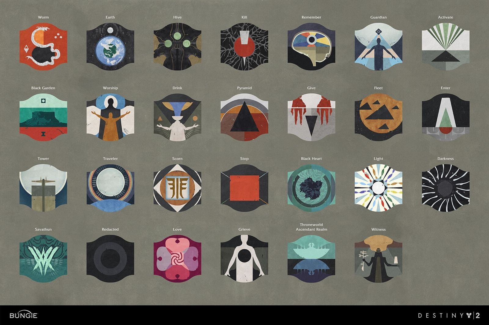 All Vow of the Disciple Raid Symbol callouts in Destiny 2