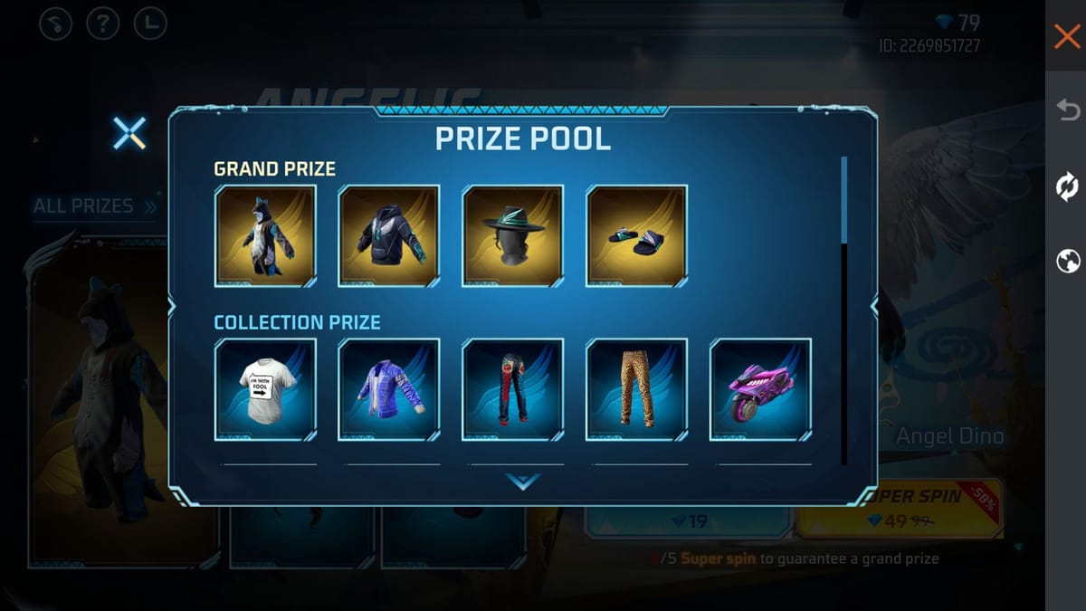 Free Fire Sky Angelic Party: How to get Angel Dino and other rare ...