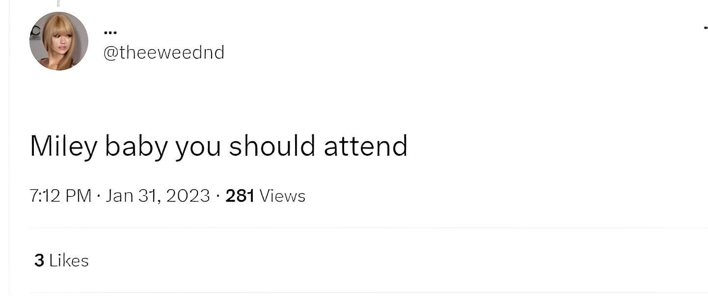 "Miley baby you should attend": How to name a cockroach after your ex ...