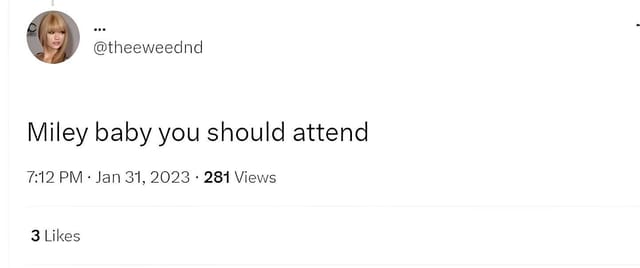 "Miley baby you should attend": How to name a cockroach after your ex ...