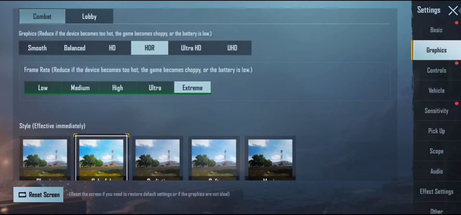 Best BGMI sensitivity settings without gyroscope