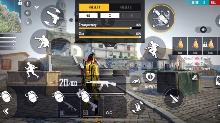 Best Free Fire custom HUD in 2023