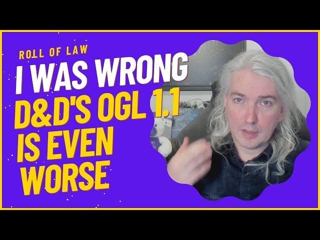 "The birth of the ORC license was driven by OGL 1.1" - Paizo’s Jim ...