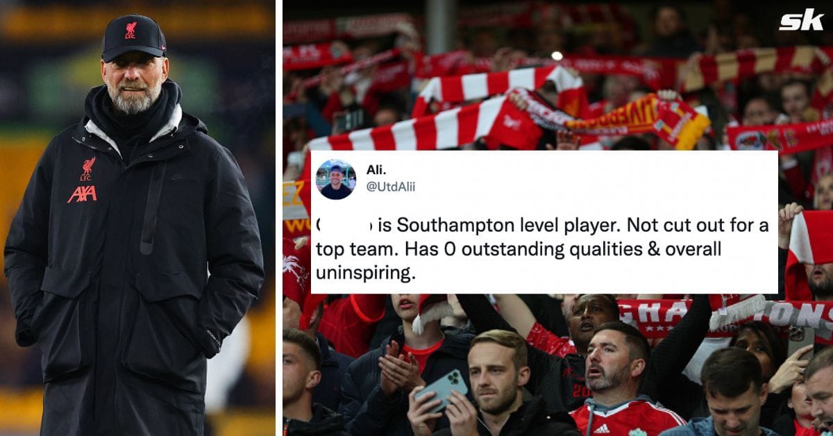 "Southampton level player," "Not cut out for a top team" - Liverpool ...