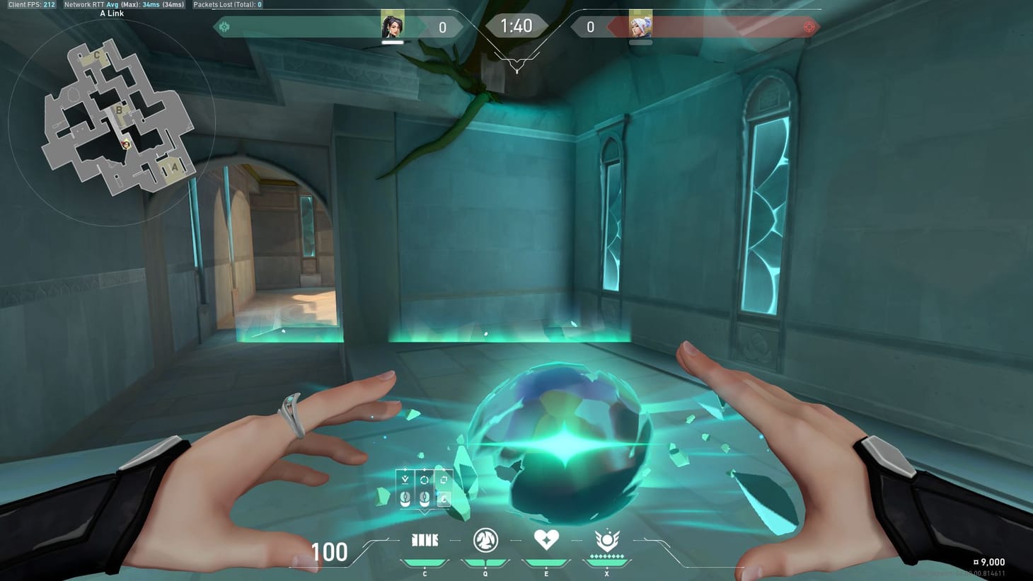 Best Sage walls for Valorant's Lotus map