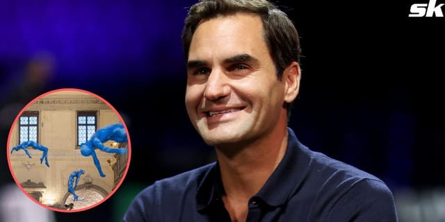 Roger Federer reveals he was a mystery figure in installation by ...
