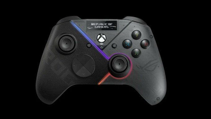 Asus reveals Xbox controller ROG Rakiri Pro with LED screen at CES 2023 ...