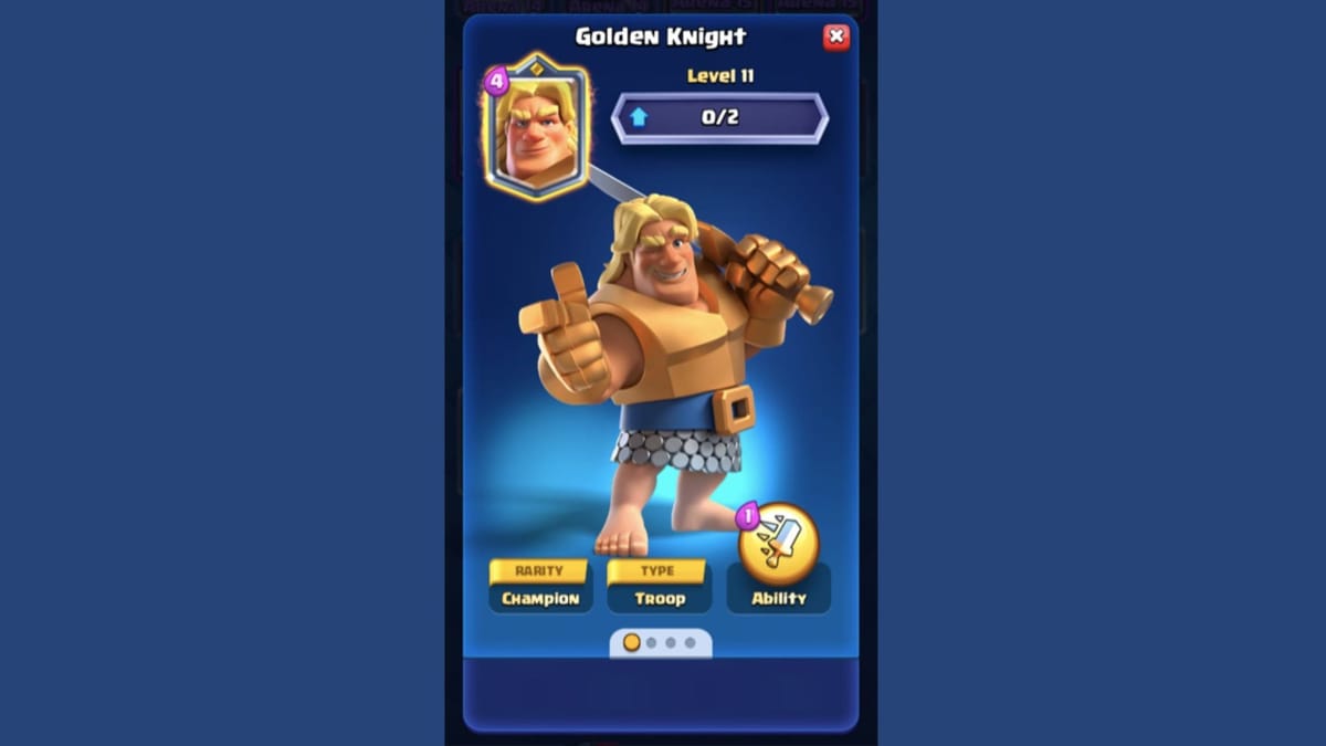 Best Golden Knight Deck in Clash Royale (January 2023)
