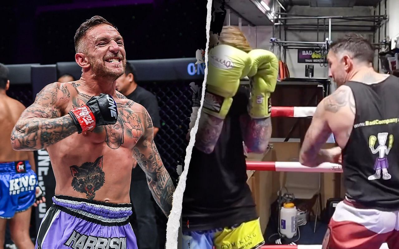 Liam Harrison Teaches How To Defend Push Kick And Counter With Powerful Left Hook